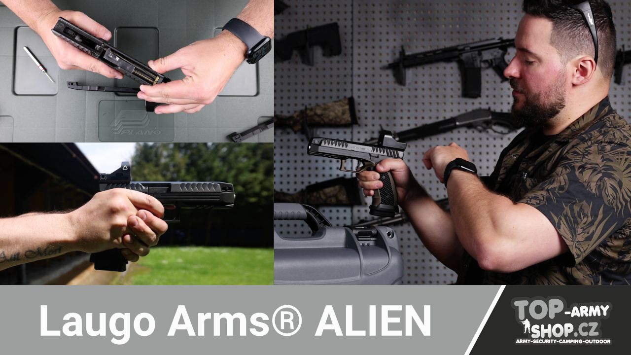 Recenze: Alien Laugo Arms - jak to funguje a jak se z toho střílí? | Stream