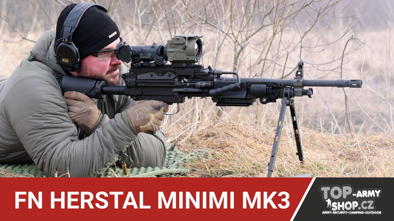 Kulomet FN Minimi Mk: Naši vojáci konečně vstoupí do 21. století | Stream