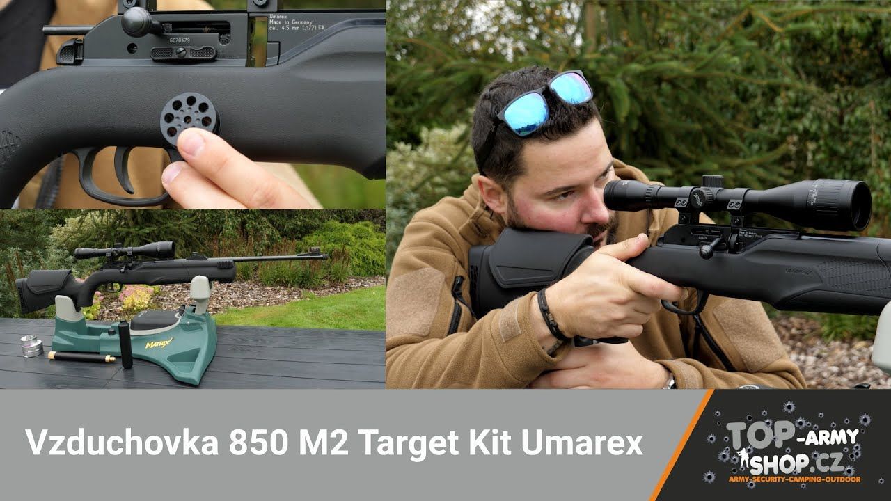 Ta pravá? Test vzduchovky 850 M2 Target Kit ráže 4,5 mm Umarex | Stream